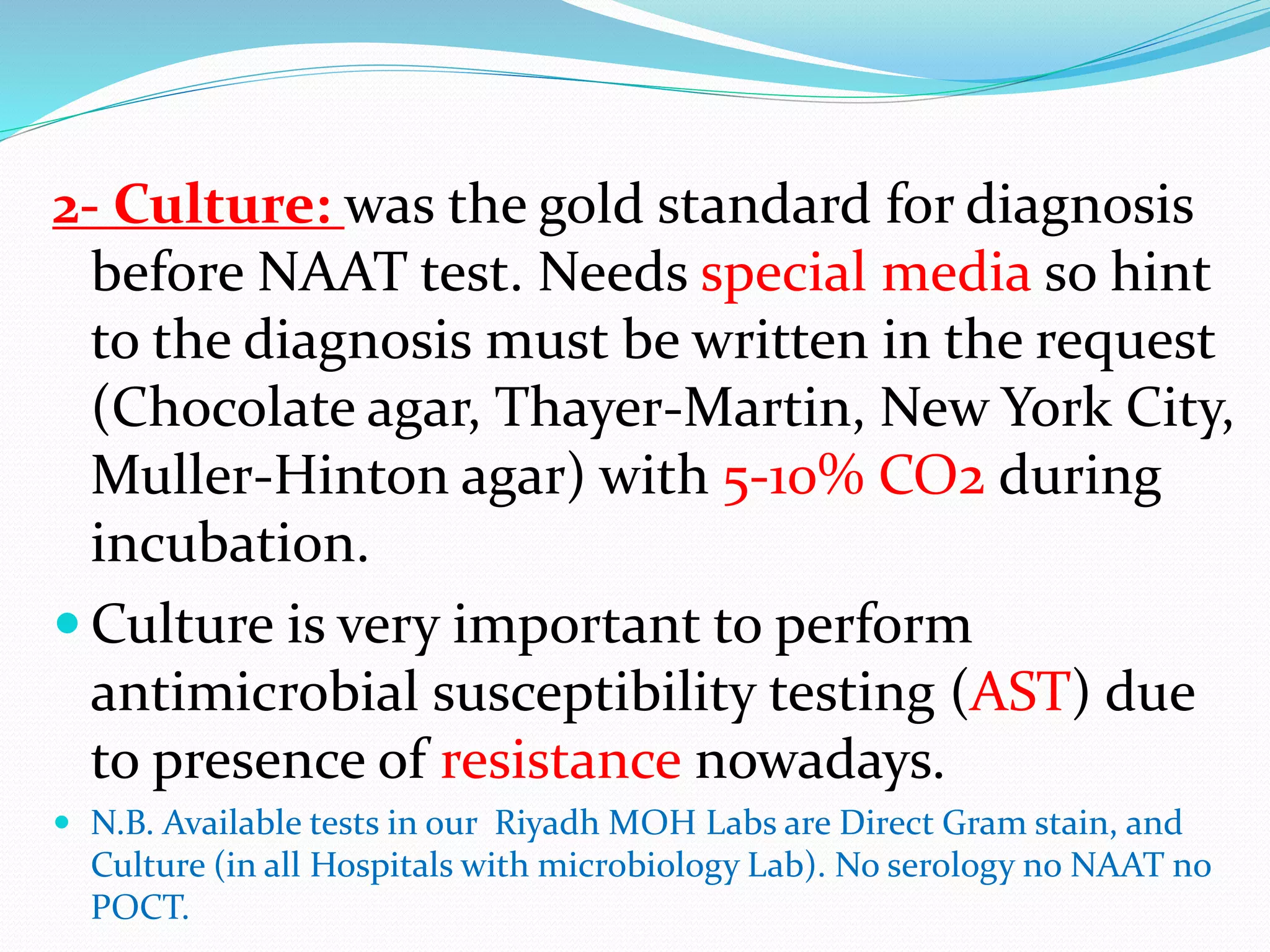 Lab Diagnosis Of Sexually Transmitted Infections Stis Pptx