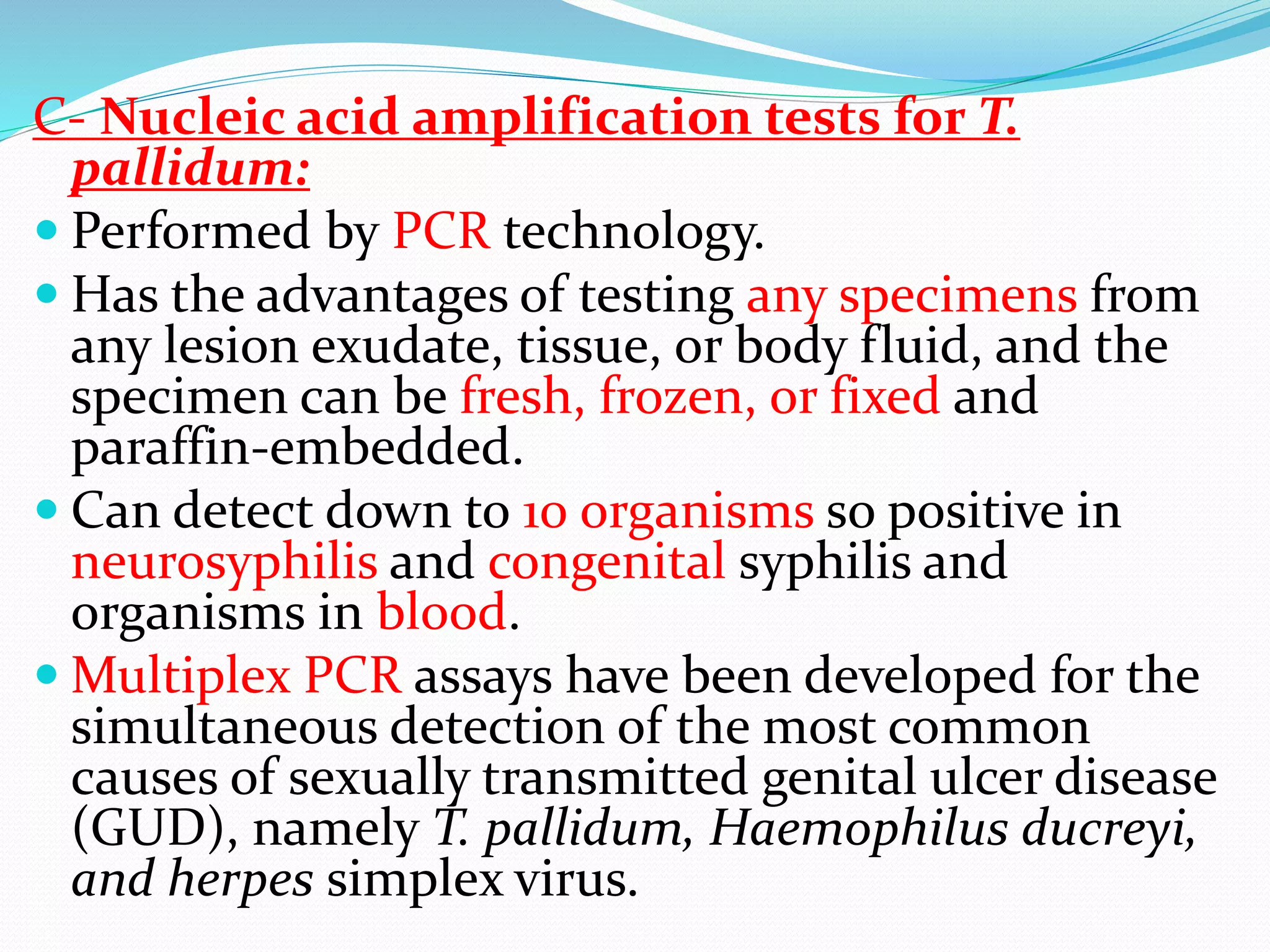 Lab diagnosis of Sexually transmitted Infections (STIs) | PPTX