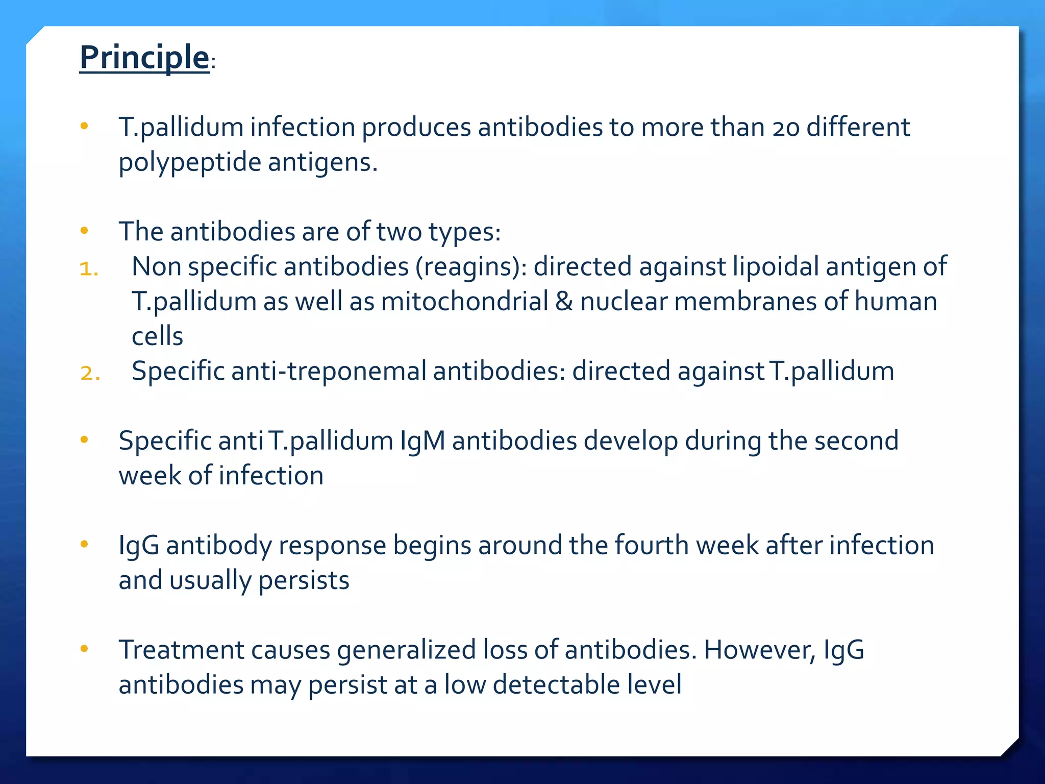 Lab diagnosis of syphilis | PPTX