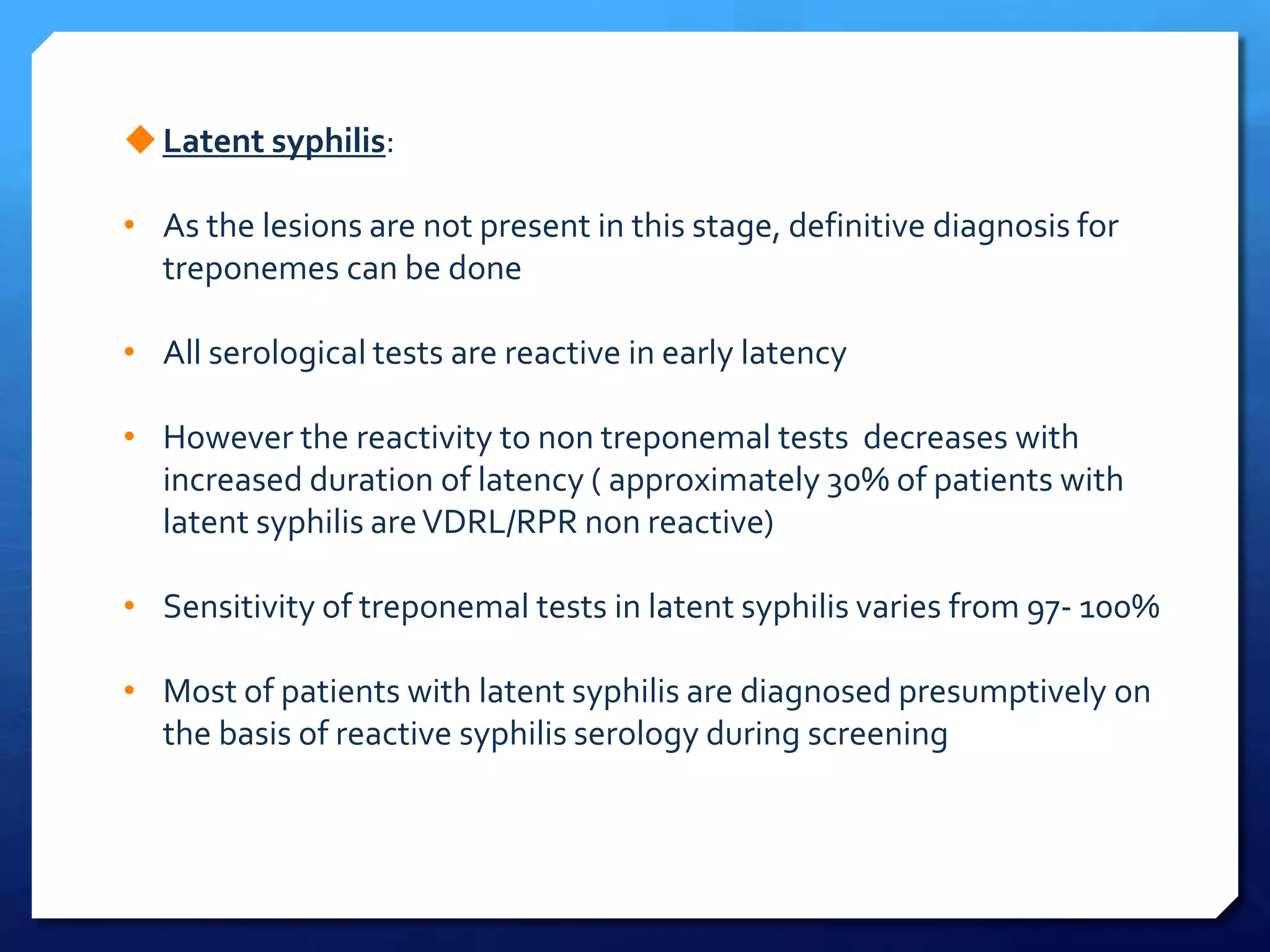 Lab diagnosis of syphilis | PPTX