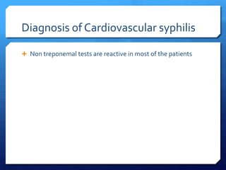 Lab diagnosis of syphilis | PPTX