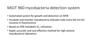 LAB DIAGNOSIS OF TUBERCULOSIS.pptx