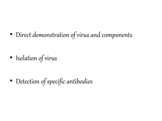 Lab diagnosis of viral infections | PPTX