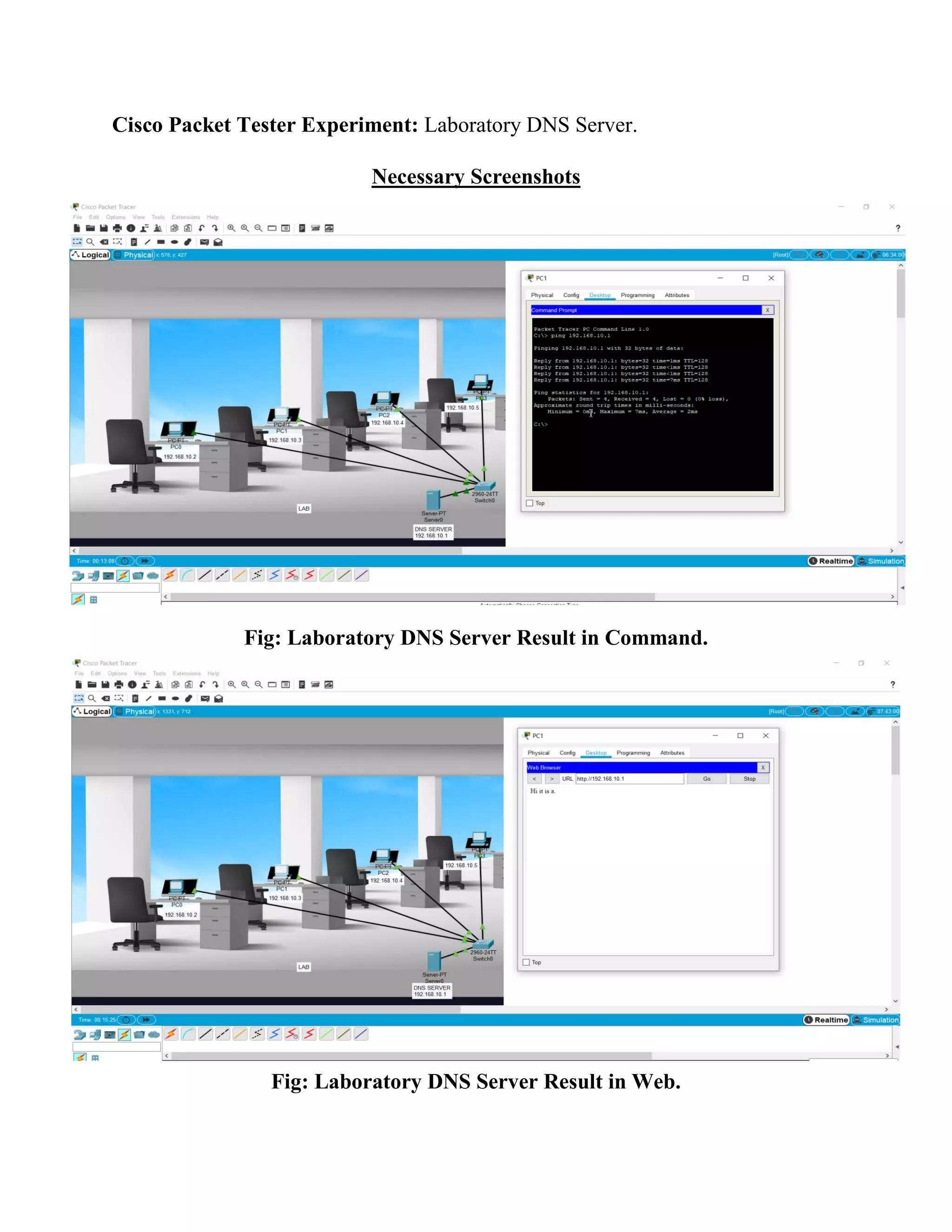 Laboratory DNS Server | PDF | Computer Networking | Computing