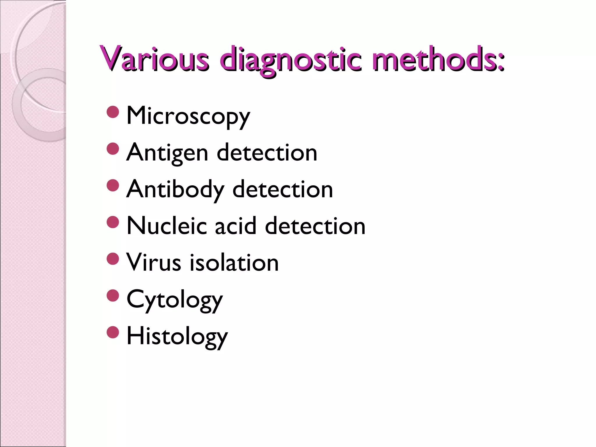 Laboratory diagnosis of viral infection | PPT