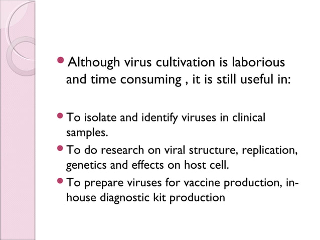 Laboratory diagnosis of viral infection | PPT | Infectious Diseases | Diseases and Conditions