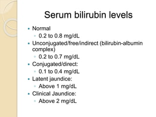 Normal Bilirubin Levels In Adults
