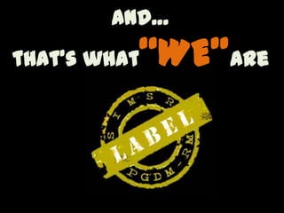 Introducing Label | PPTX