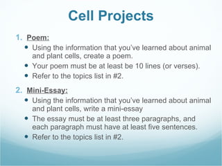 Label animal cell) | PPT | Drawing and Sketching | Arts and Crafts