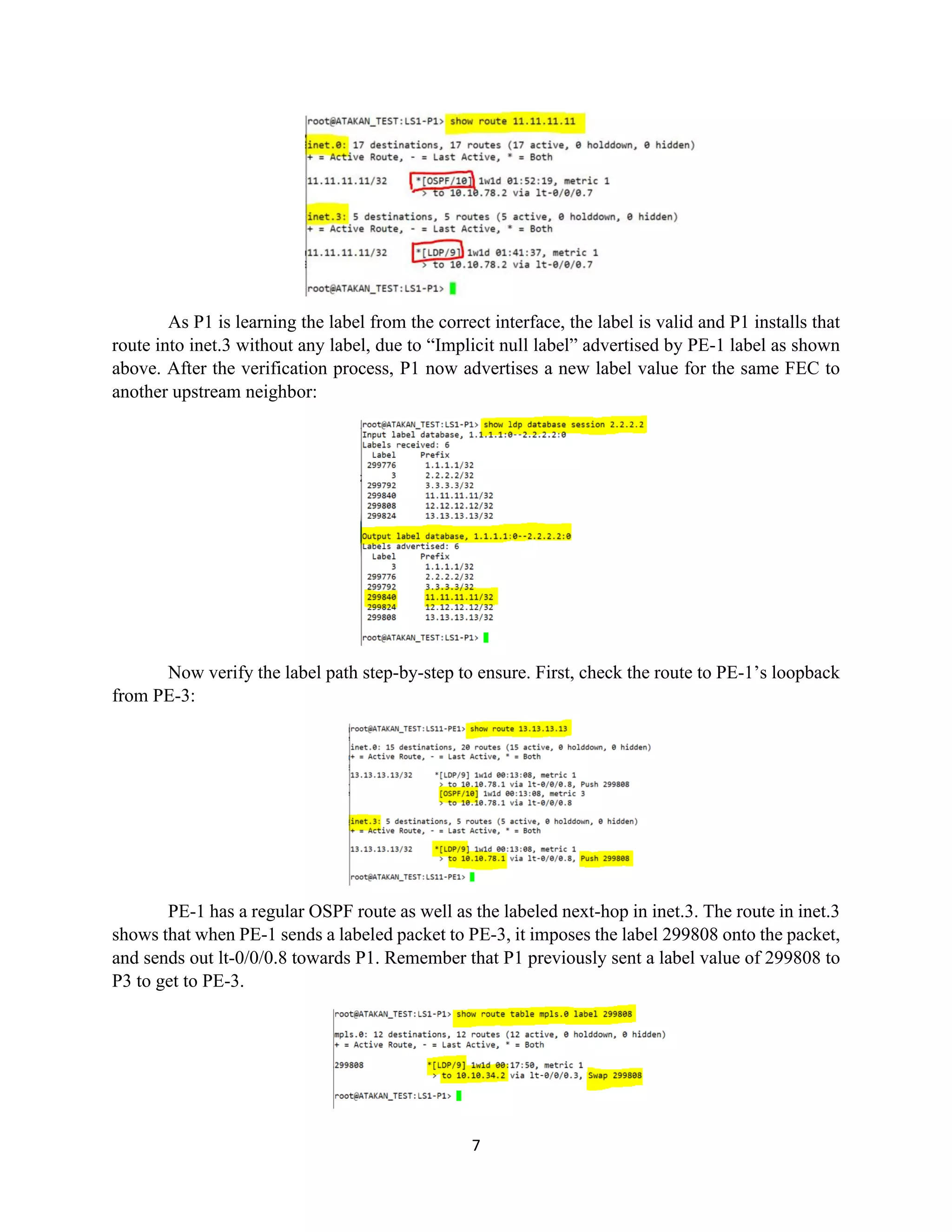 Label distribution protocol | PDF