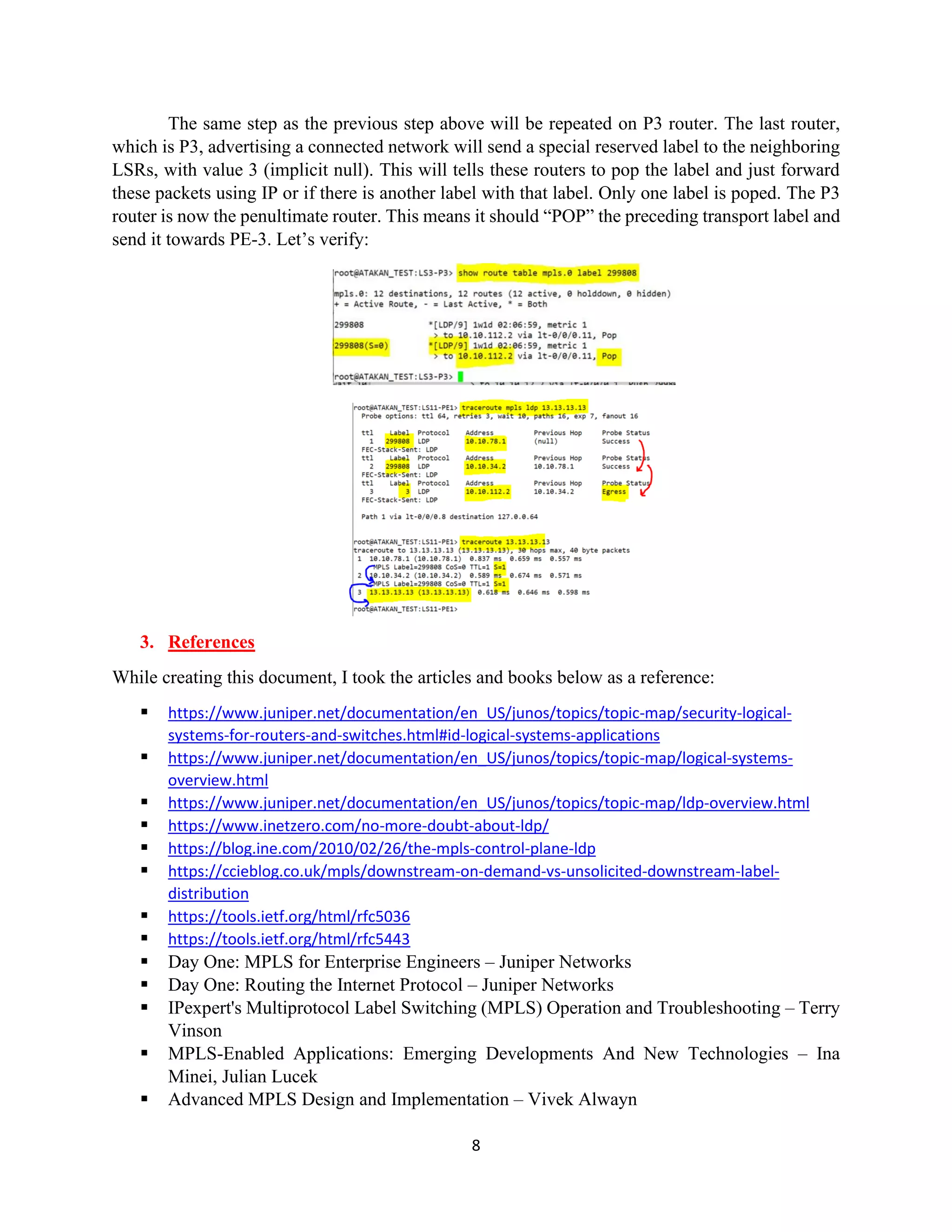 Label distribution protocol | PDF
