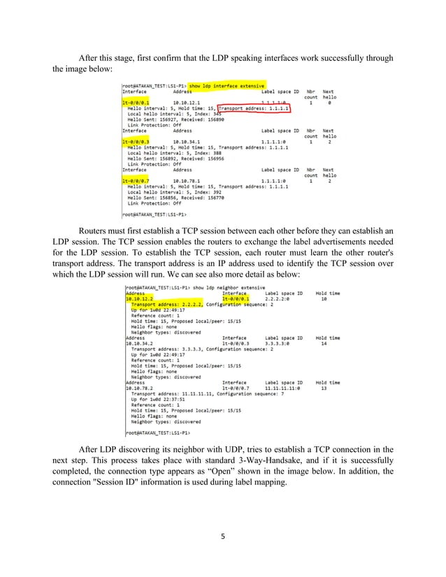 Label distribution protocol | PDF