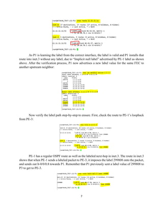 Label distribution protocol | PDF