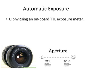 Labeled camera and functions | PPTX
