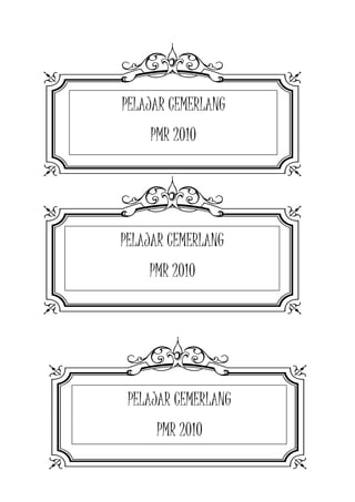 Label hadiah | DOCX