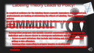 Labeling | PPTX | Crime & Harmful Acts to Individuals, Society & Human ...