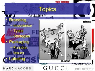labeling marketing management in business management.ppt