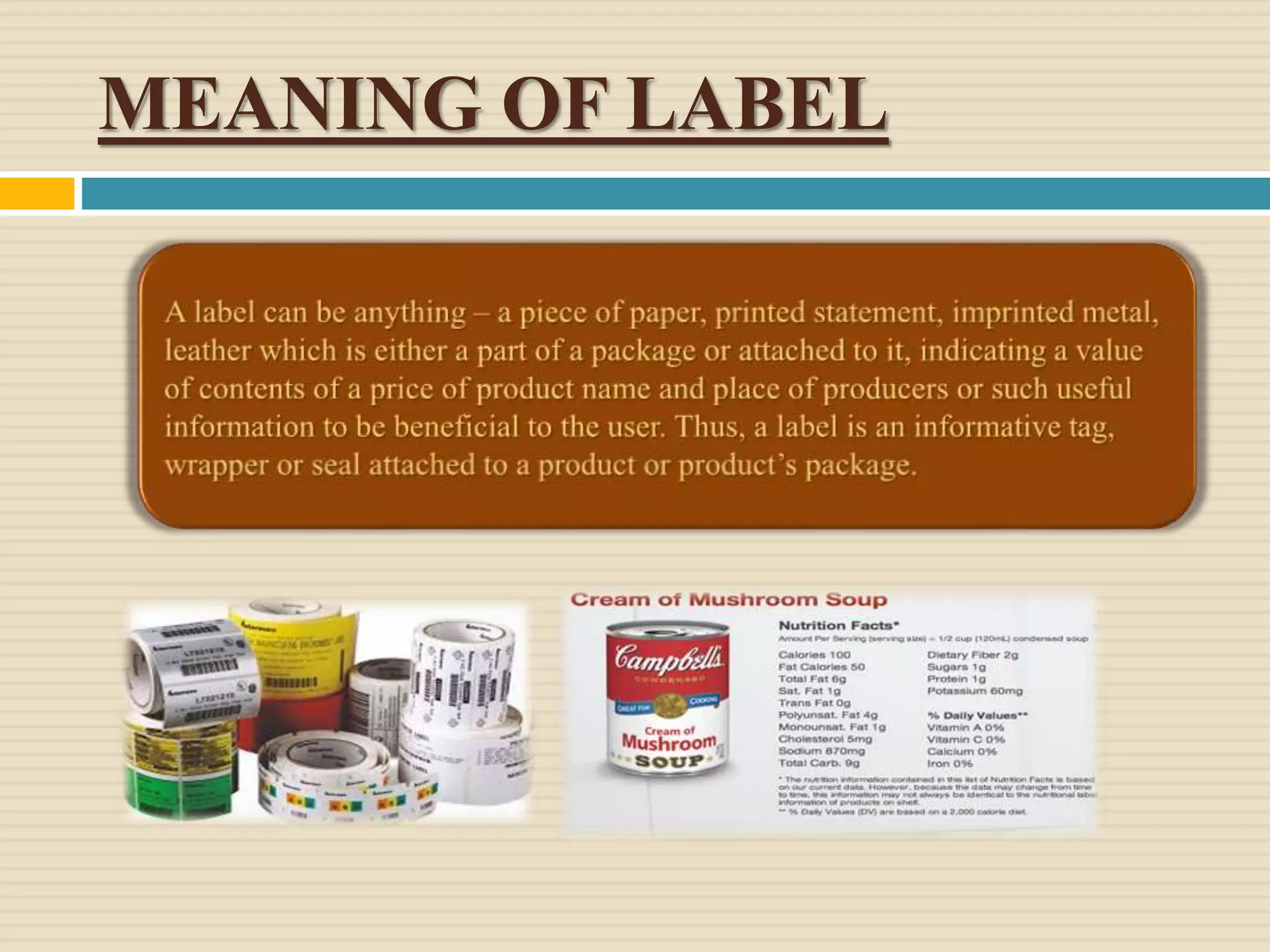 Labeling and packaging | PPTX