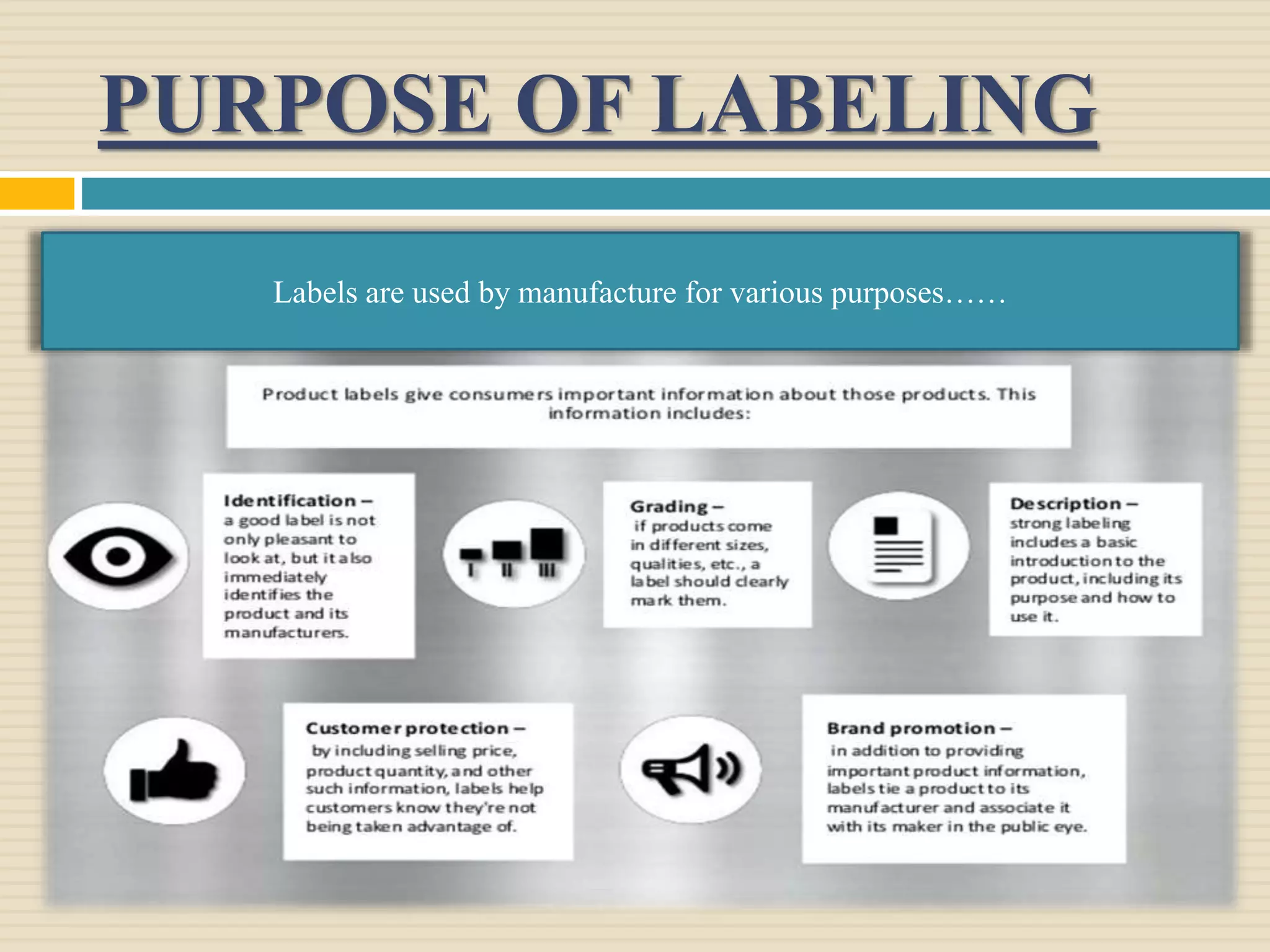 Labeling and packaging | PPTX