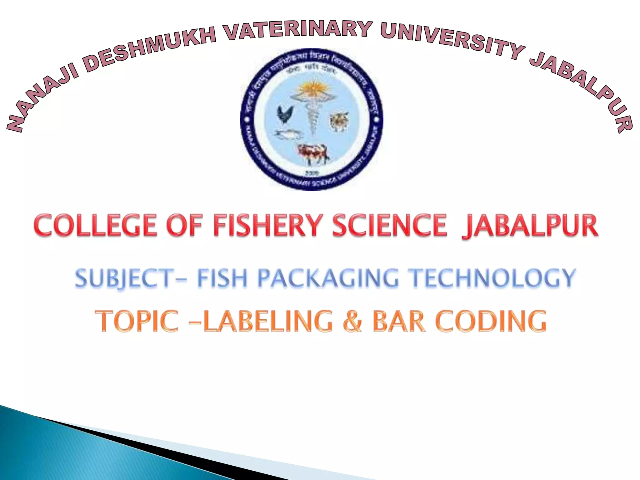 Labeling and Bar coding | PPTX