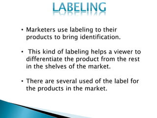 Labeling and Bar coding | PPTX