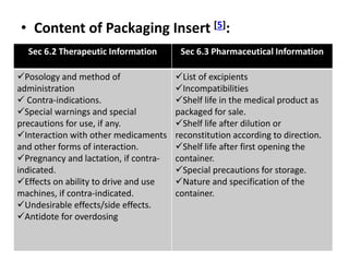 Labeling in pharmaceutical packaging | PPTX