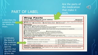Labeling on a medicine bottle jesus martinez | PPT