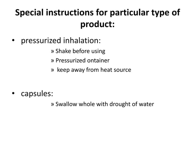 labeling,storage and stability of pharmaceutical dosage forms and ...