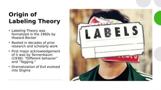 Chapter 14: Concept of Labeling Theories | PPT