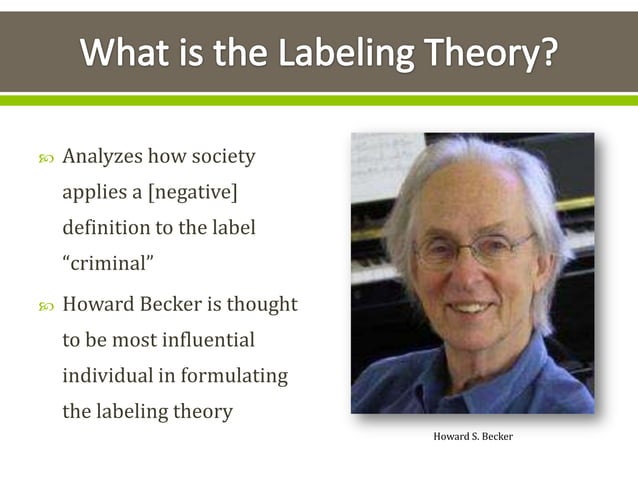 Labeling theory - Nancy Button | PPT