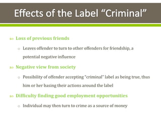 Labeling theory - Nancy Button | PPTX