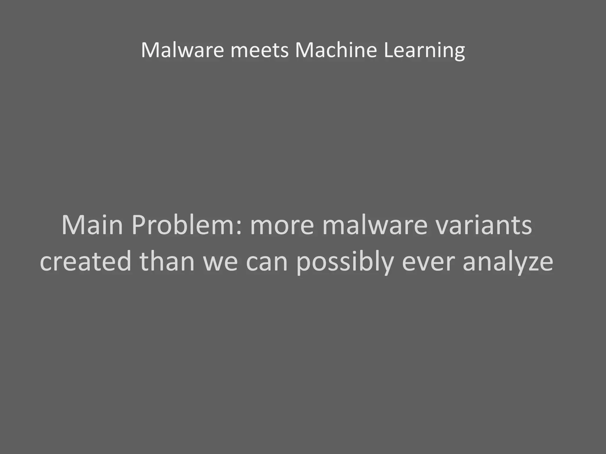 Labeling the virus share malware dataset lessons learned | PPTX