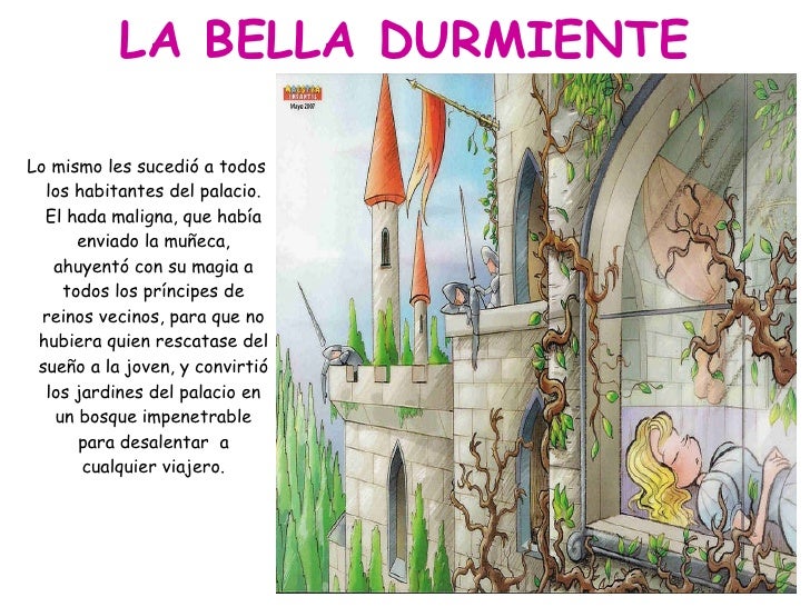 CUENTO: "LA BELLA DURMIENTE"