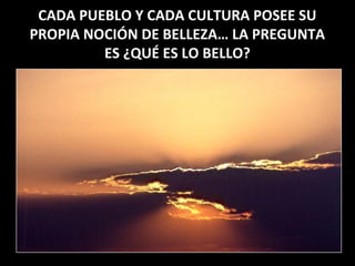 La belleza | PPT