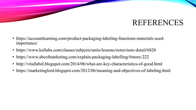 Labelling | PDF