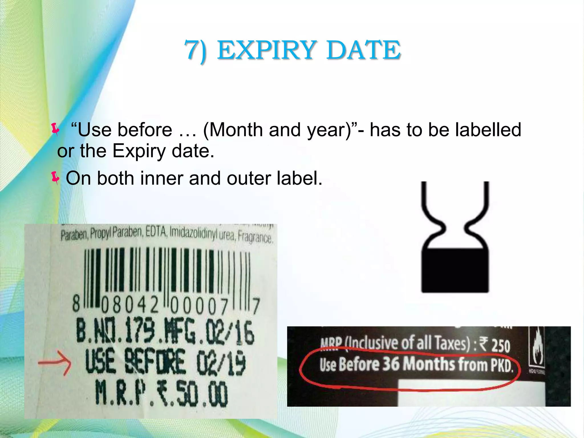 INDIAN REGULATORY REQUIREMENTS FOR LABELING OF COSMETICS | PPTX