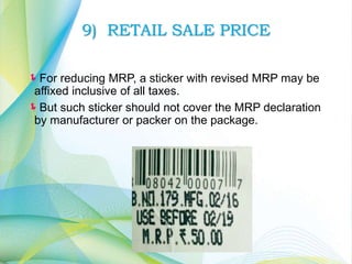 INDIAN REGULATORY REQUIREMENTS FOR LABELING OF COSMETICS | PPTX