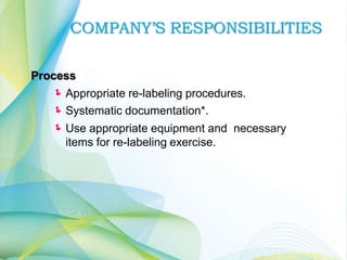 INDIAN REGULATORY REQUIREMENTS FOR LABELING OF COSMETICS | PPTX
