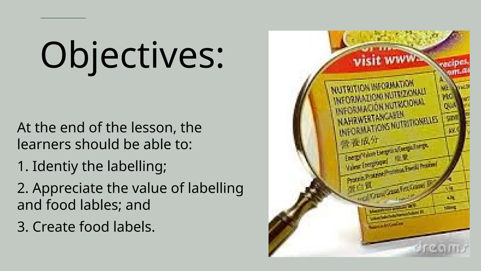 Processed Foods packaging and labelling. | PPTX