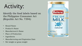 Processed Foods packaging and labelling. | PPTX
