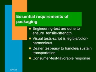 Labelling And Packing | PPS