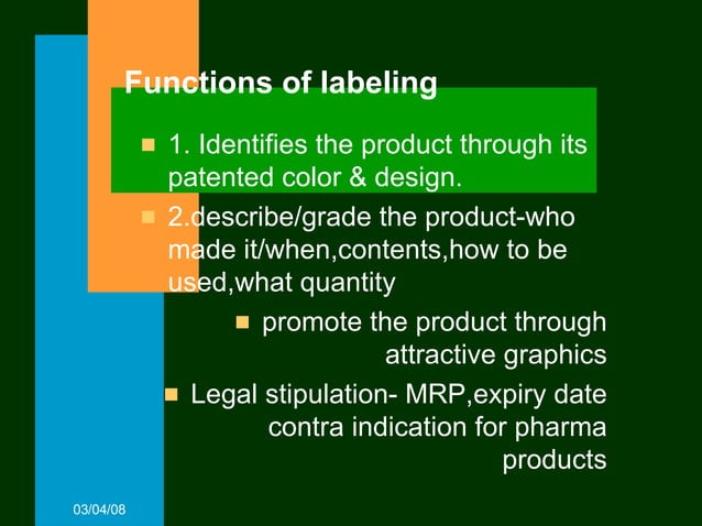 Labelling And Packing | PPT | Free Download