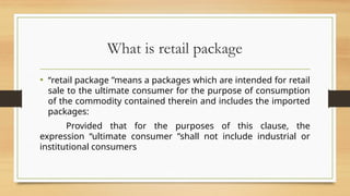 Labelling, Packing and Marking guidelines | PPT