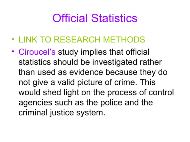 Labelling theories of Crime | PPT | Crime & Harmful Acts to Individuals ...
