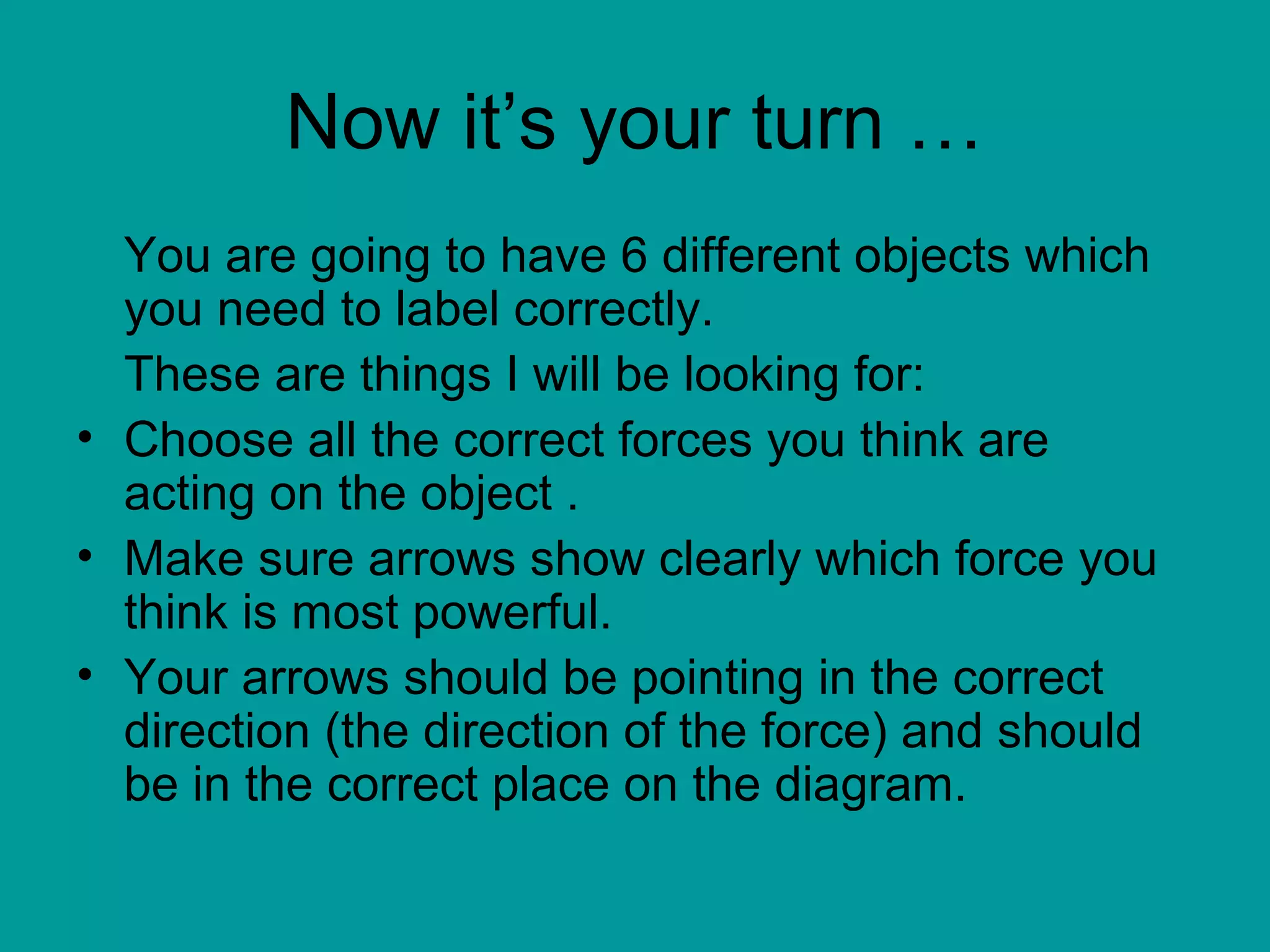 Labelling forces | PPT