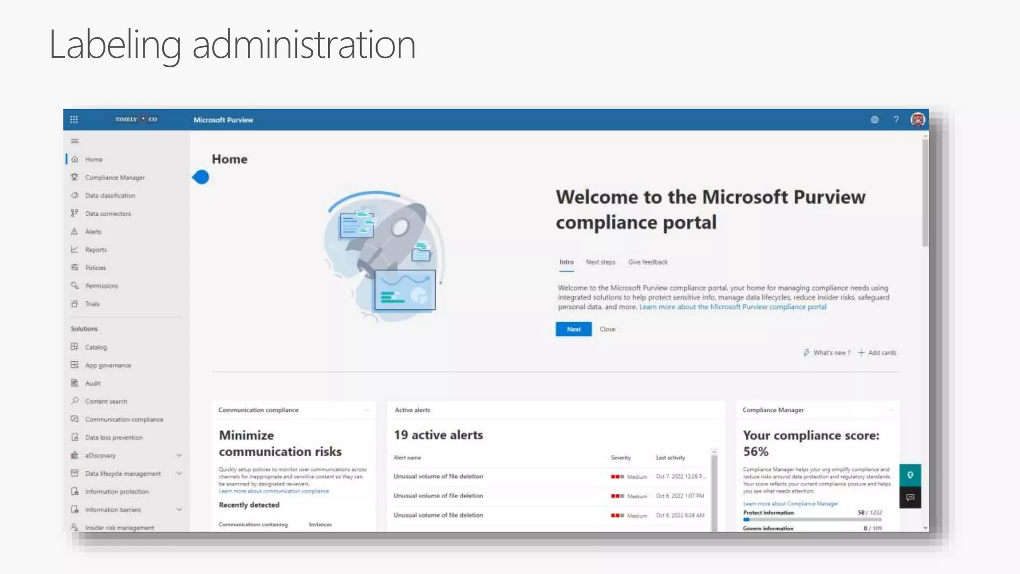 Labelling in Microsoft 365 - Retention & Sensitivity | PPTX