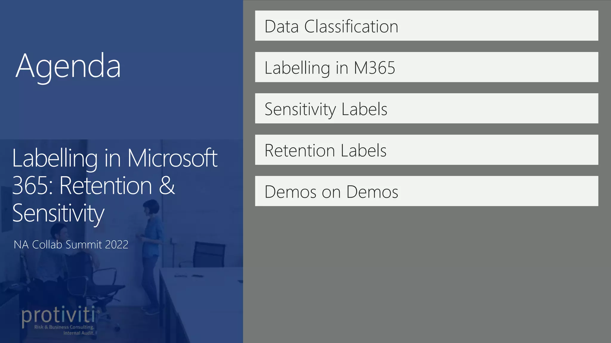 Labelling in Microsoft 365 - Retention & Sensitivity | PPTX