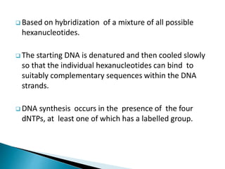Labelling of dna | PPTX
