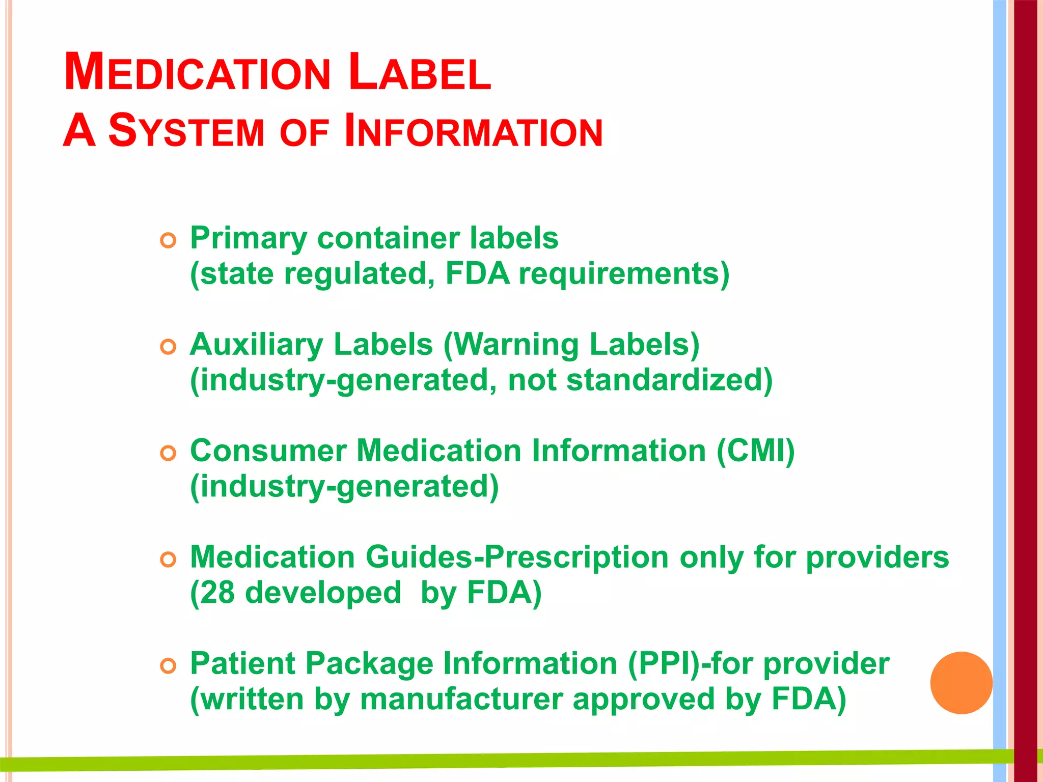 Labelling of drugs cosmetics nd biotech | PPTX