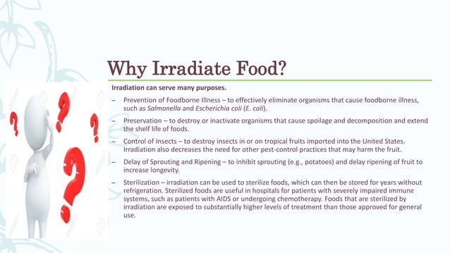 Labelling of irradiated food and organic food | PPT